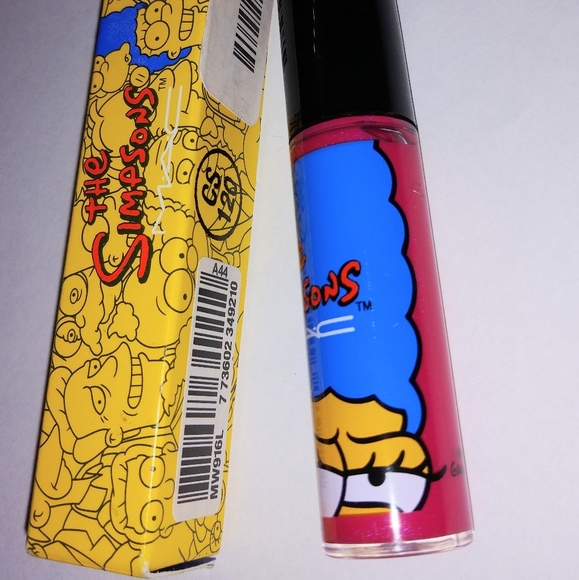 MAC Cosmetics | Makeup | Nib Mac The Simpsons Lipglass Red Blazer ...